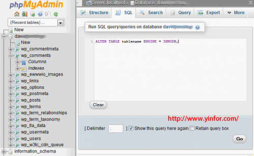 Convert MyISAM tables to InnoDB without Touching Data - David Yin's Blog