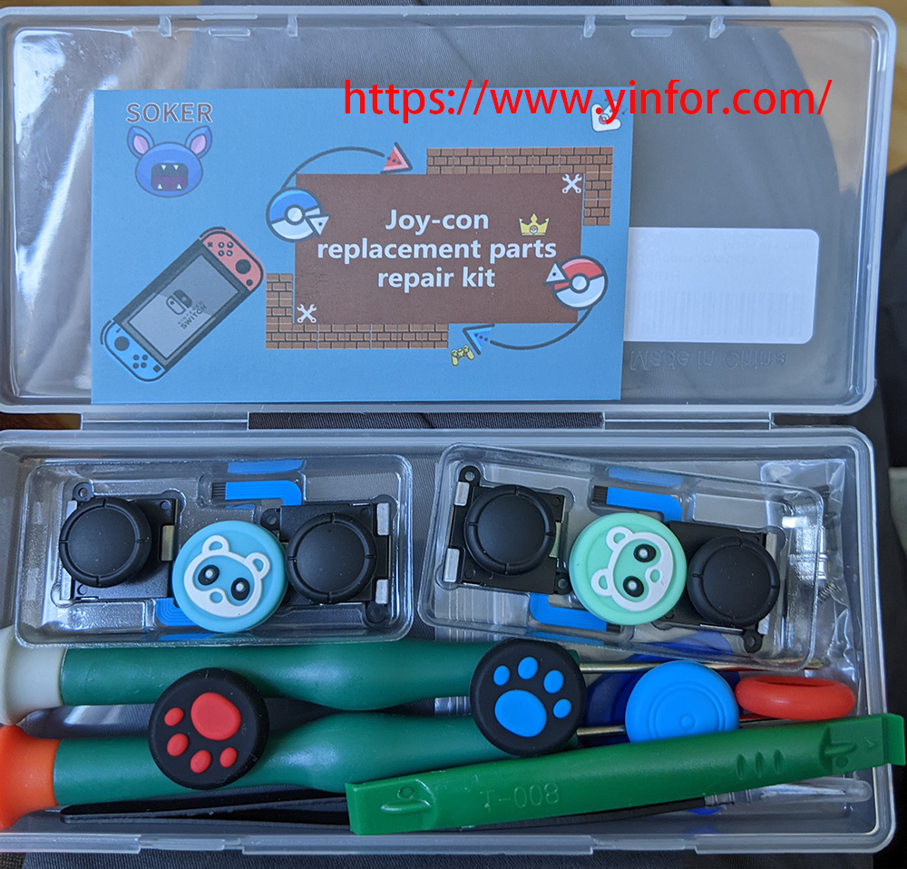 Repair the borken Switch Joycon Joysticks - David Yin's Blog