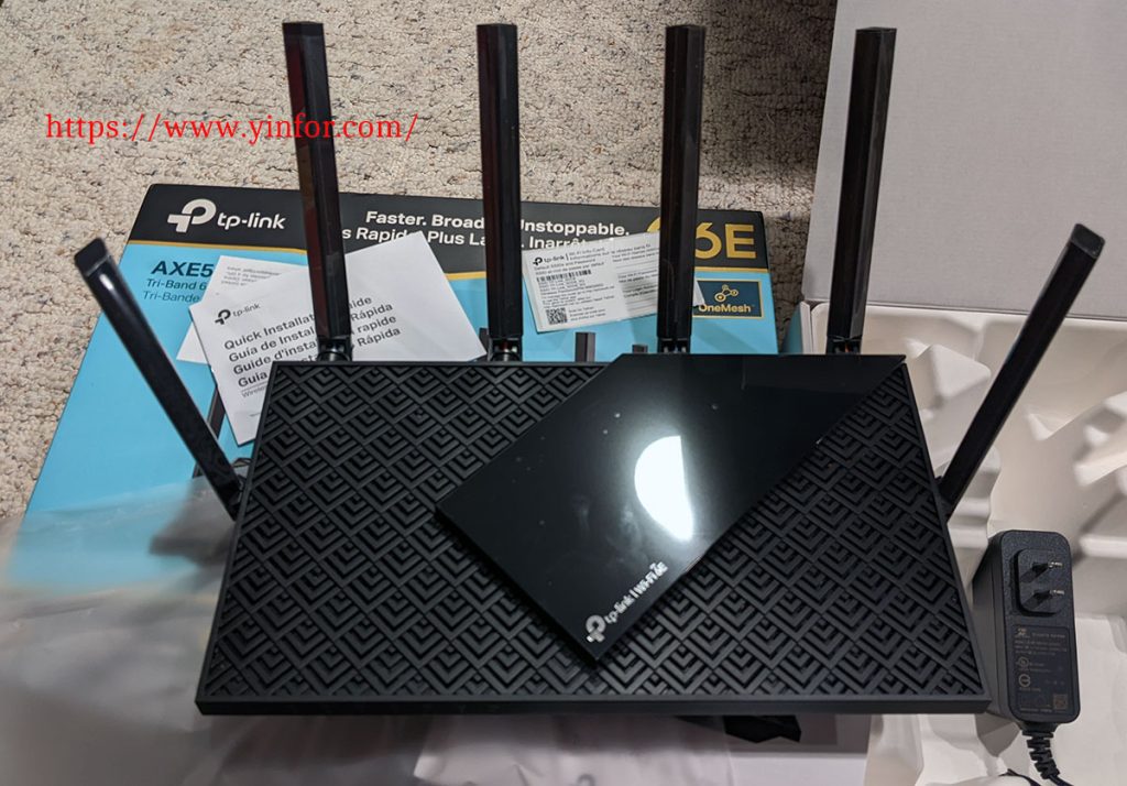 TP-Link AXE5400 Archer AXE75 Tri-Band Gigabit Wi-Fi 6E Router - David ...