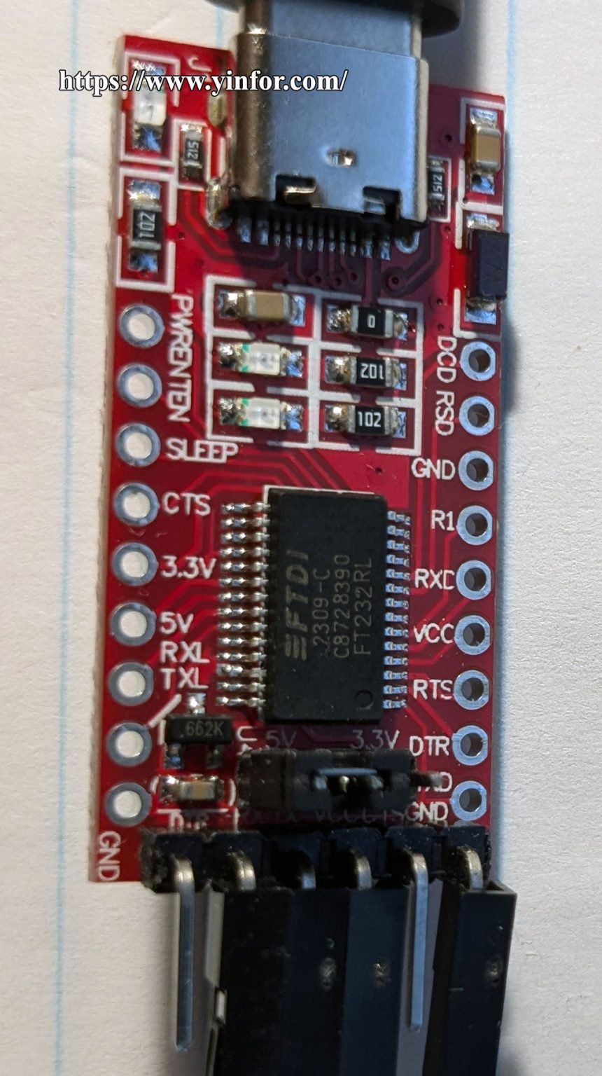 Program ESP32 CAM with YP-05 FTDI - David Yin's Blog